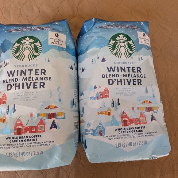 Starbucks | Other | Starbucks Winter Blend Coffee 2 4 Oz Bags | Poshmark
